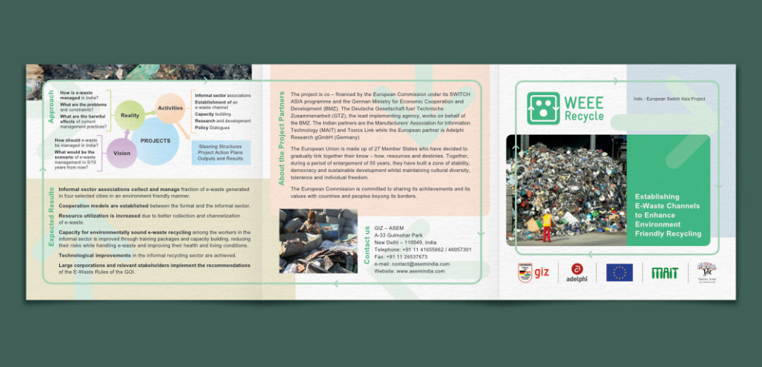 WEEE Recycle Logo and Identity Design | Mayank Bhatnagar